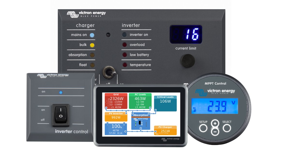 Victron Display and Panels – Mr Batteries Ltd